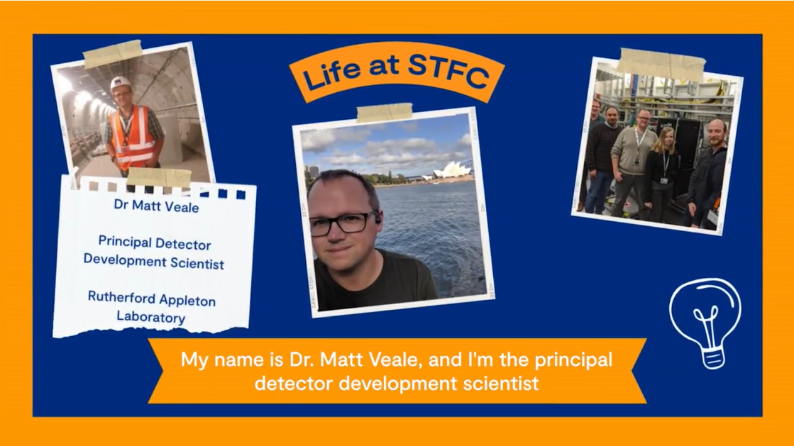 Technology Video: Life at STFC with Dr Matt Veale